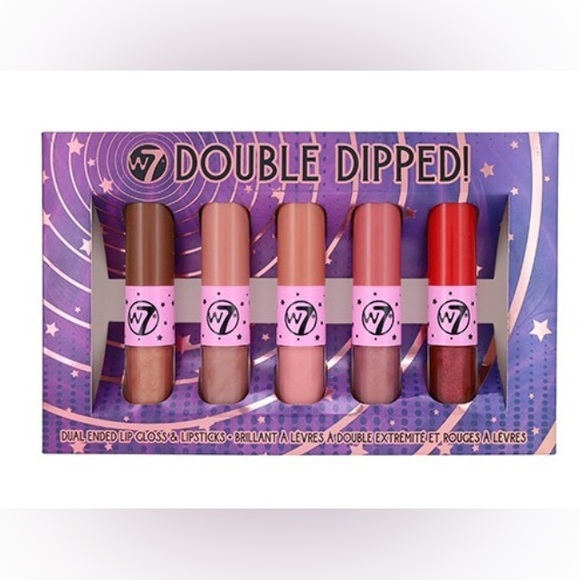 W7 | Makeup | Double Dipped Lip Gloss Lipstick Set | Poshmark
